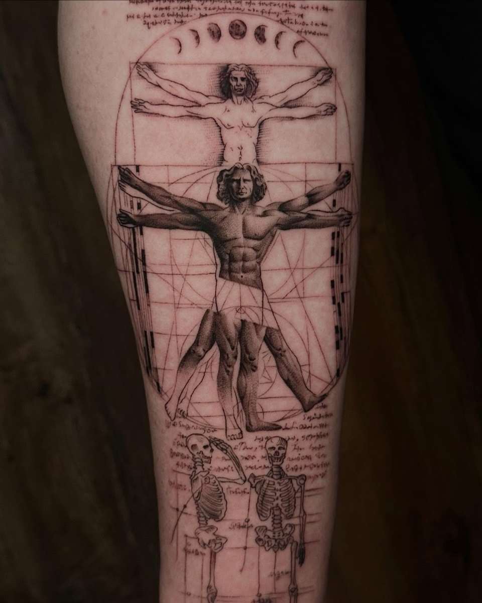 Fine Line Tattoos - Mantle Tattoo DTLA