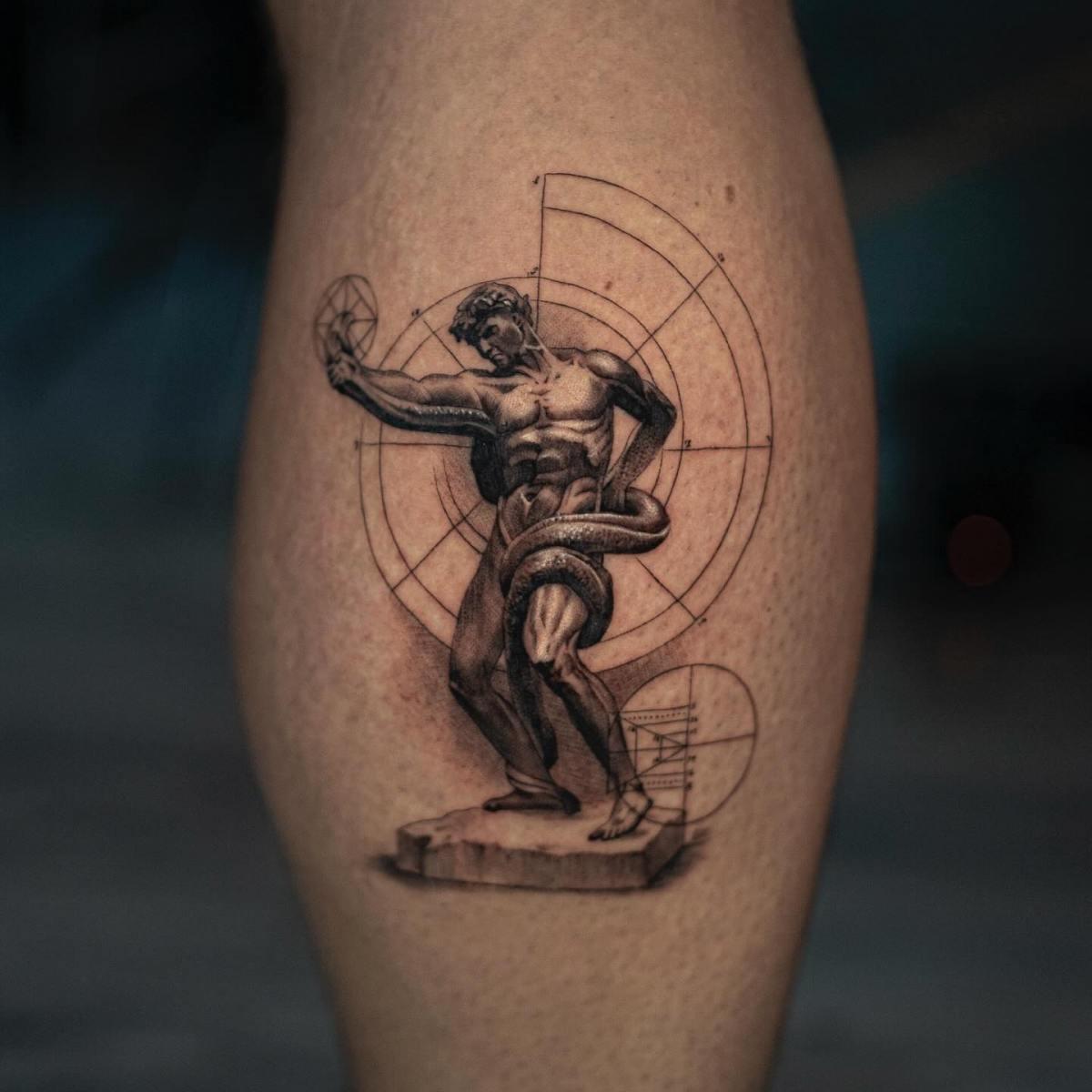 Fine Line Tattoos - Mantle Tattoo DTLA